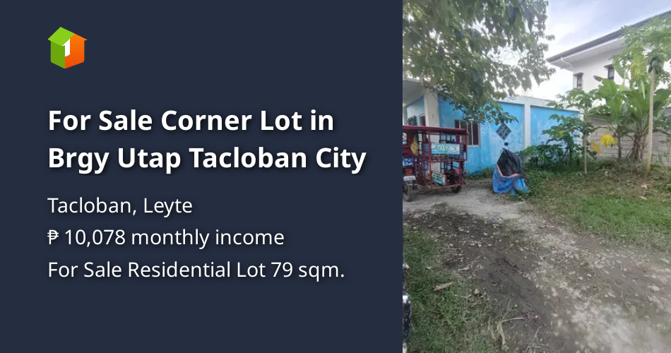 For Sale Corner Lot in Brgy Utap Tacloban City [Lots 🚜] (October 2024 ...