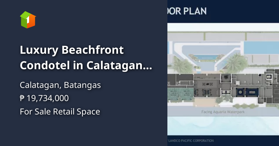 Luxury Beachfront Condotel in Calatagan, Batangas [Commercial ...