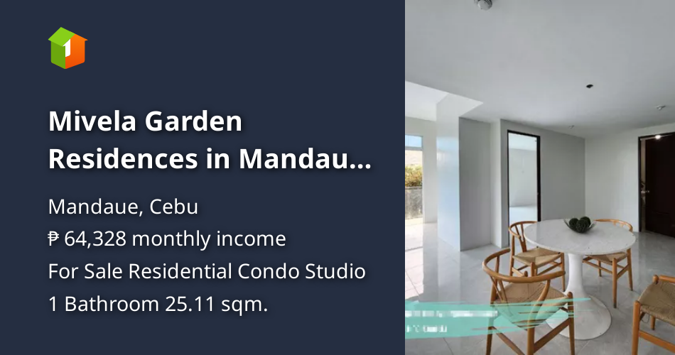 Mivela Garden Residences in Mandaue Cebu [Condos 🏙️] (July 2024) in ...