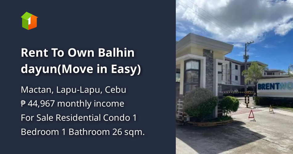 Rent To Own Balhin dayun(Move in Easy) [Condos 🏙️] (July 2024) in ...