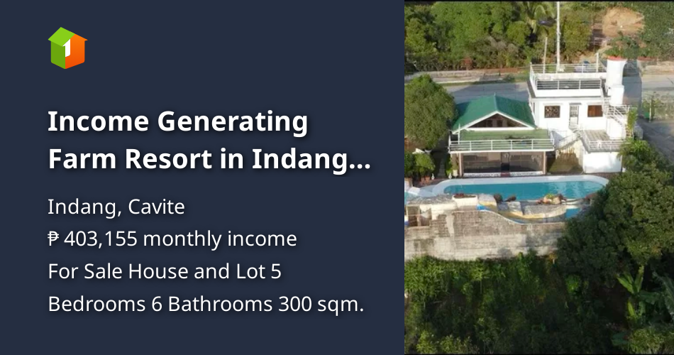 Income Generating Farm Resort in Indang Cavite [Houses and Lots 🏘️ ...