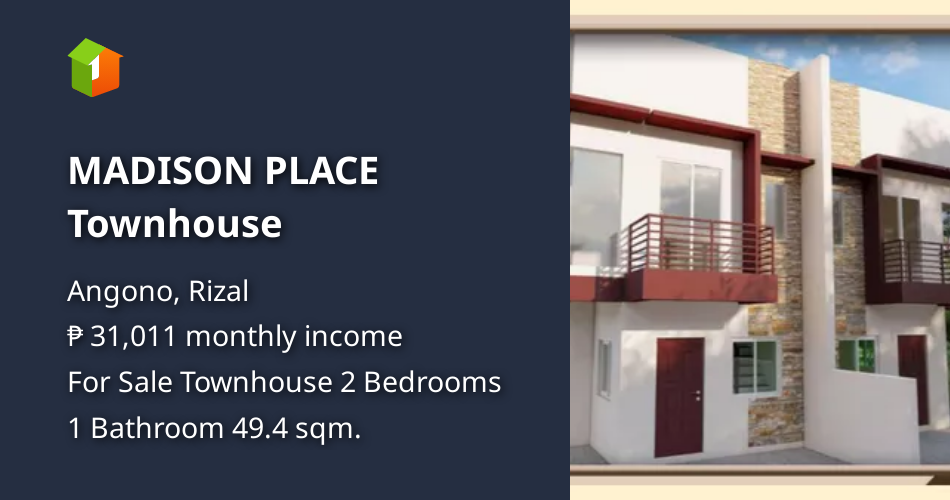 MADISON PLACE Townhouse [Houses and Lots 🏘️] (September 2025) in Angono ...