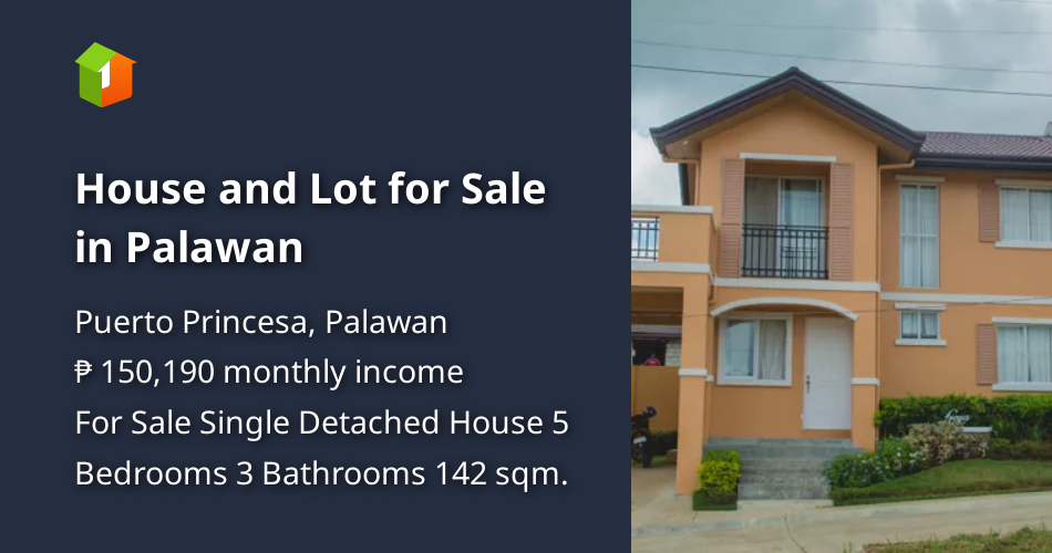 House and Lot for Sale in Palawan [Houses and Lots 🏘️] (October 2021 ...
