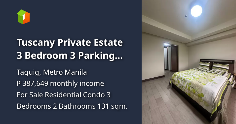 Tuscany Private Estate 3 Bedroom 3 Parking For Sale For Rent at ...