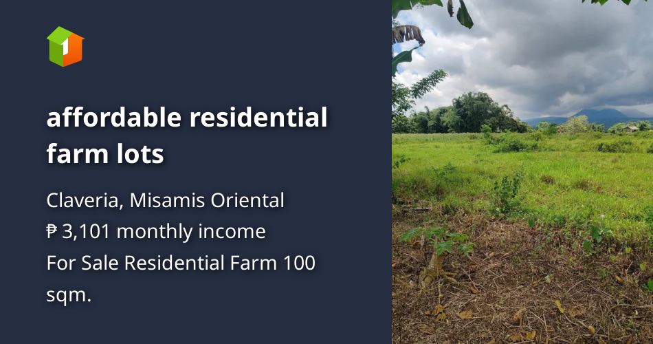 Affordable residential farm lots [Lots 🚜] (May 2026) in Claveria ...