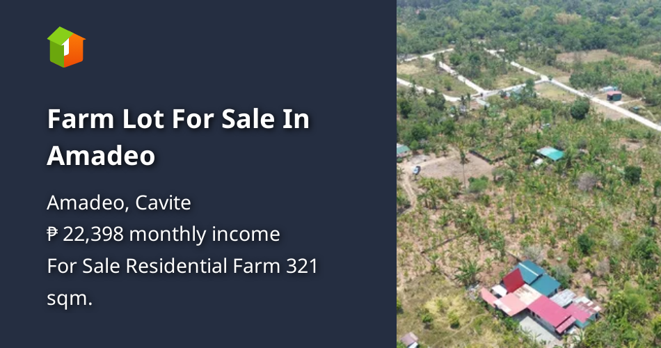 Farm Lot For Sale In Amadeo [Lots 🚜] (June 2026) in Amadeo, Cavite for sale