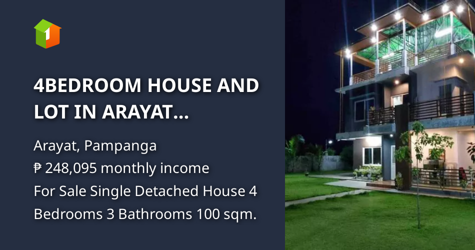 4BEDROOM HOUSE AND LOT IN ARAYAT PAMPANGA GOOD FOR REST HOUSE [Houses ...