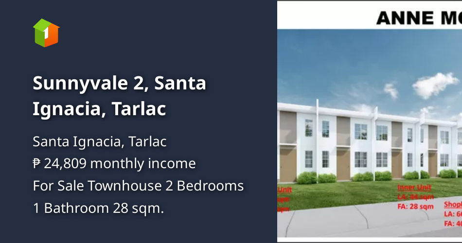 Sunnyvale 2, Santa Ignacia, Tarlac [Houses and Lots 🏘️] (November 2023 ...