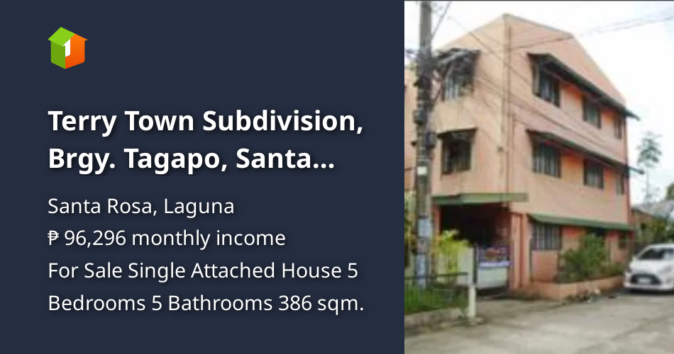 Terry Town Subdivision, Brgy. Tagapo, Santa Rosa City, Laguna [Houses ...