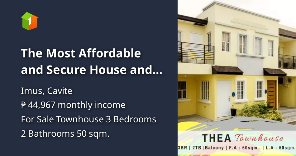 The Most Affordable and Secure House and Lot here in Cavite [Houses and ...