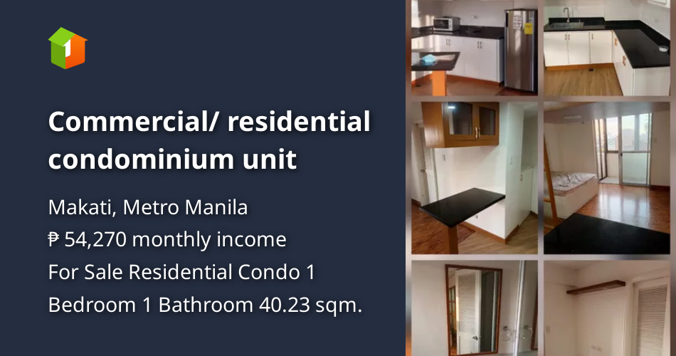 Commercial/ residential condominium unit [Condos 🏙️] (February 2026) in ...