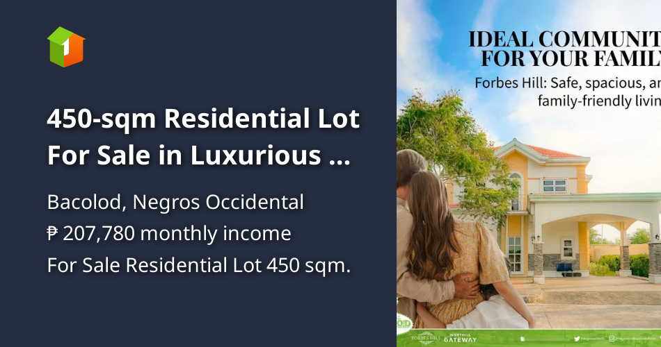 450-sqm Residential Lot For Sale in Luxurious & Private Subdivision in ...