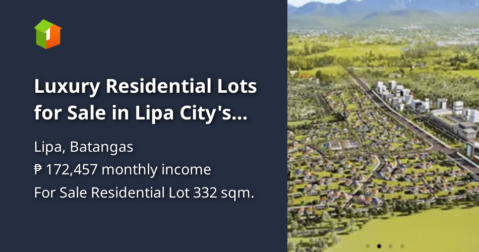 Luxury Residential Lots for Sale in Lipa City's Premier Rockwell ...