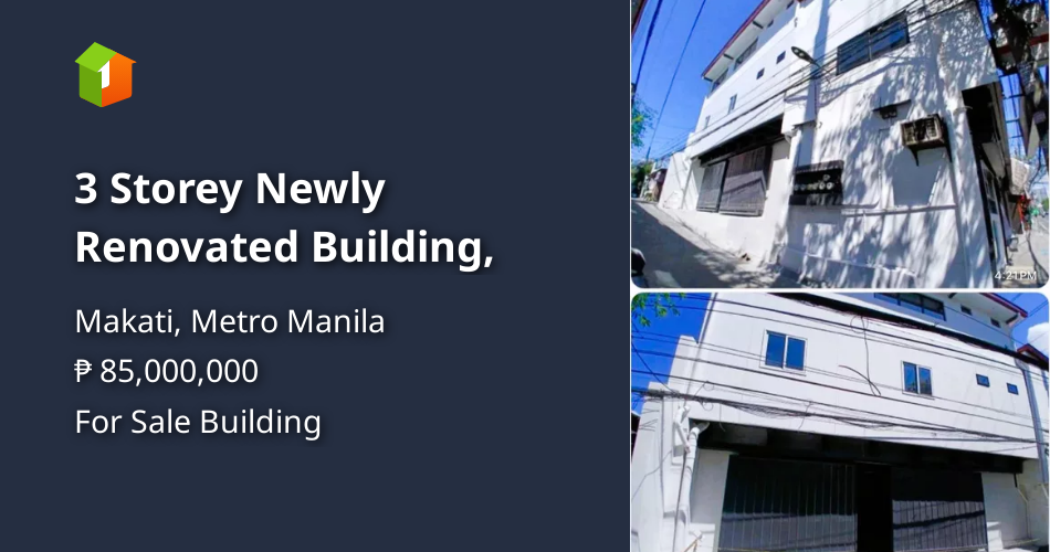 3 Storey Newly Renovated Building, [Commercial Properties 🏭] (July 2024 ...