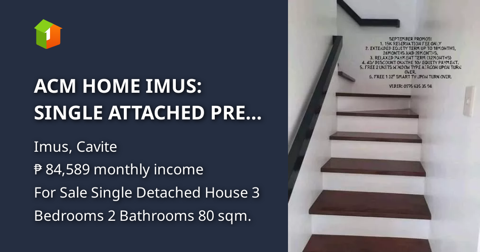 ACM HOME IMUS: SINGLE ATTACHED PRE SELLING [Houses and Lots 🏘️ ...