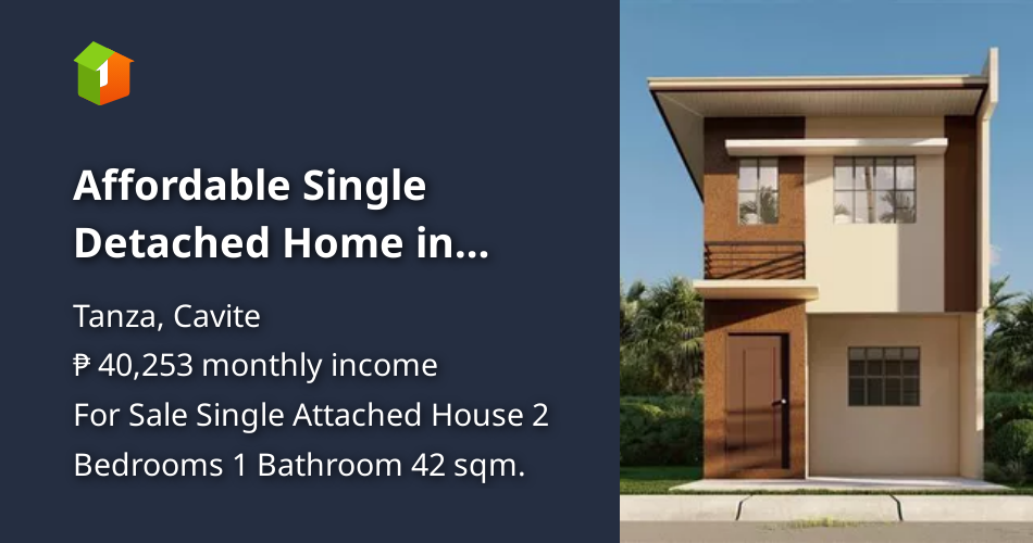 Affordable Single Detached Home in Tanza, Cavite [Houses and Lots 🏘️ ...