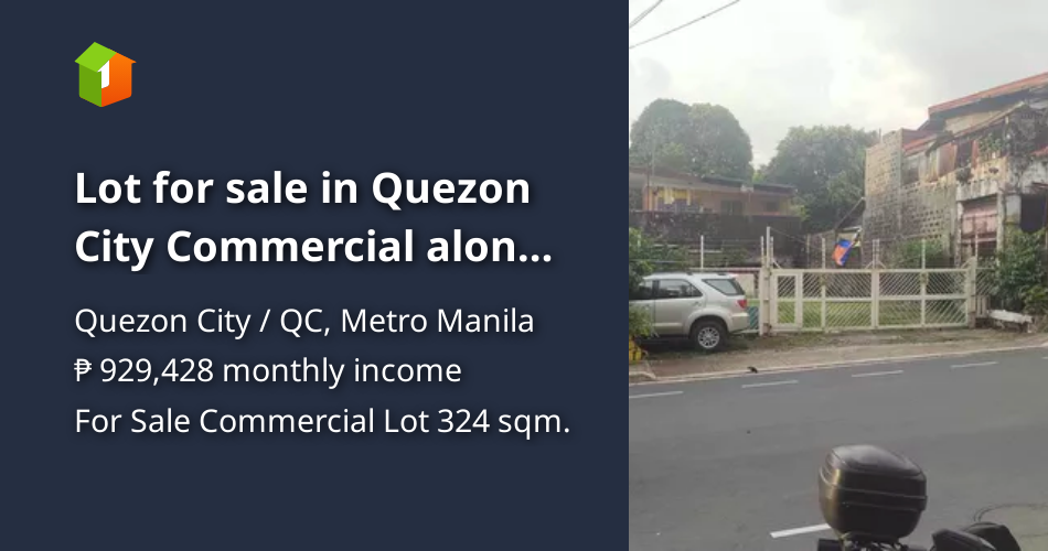 Lot for sale in Quezon City Commercial along Scout Chuatoco [Lots 🚜 ...