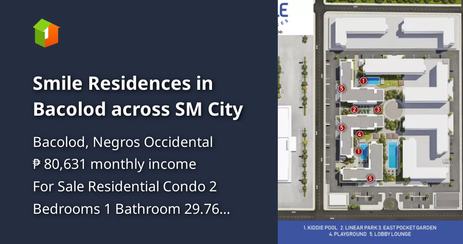 Smile Residences in Bacolod across SM City [Condos 🏙️] (April 2024) in ...