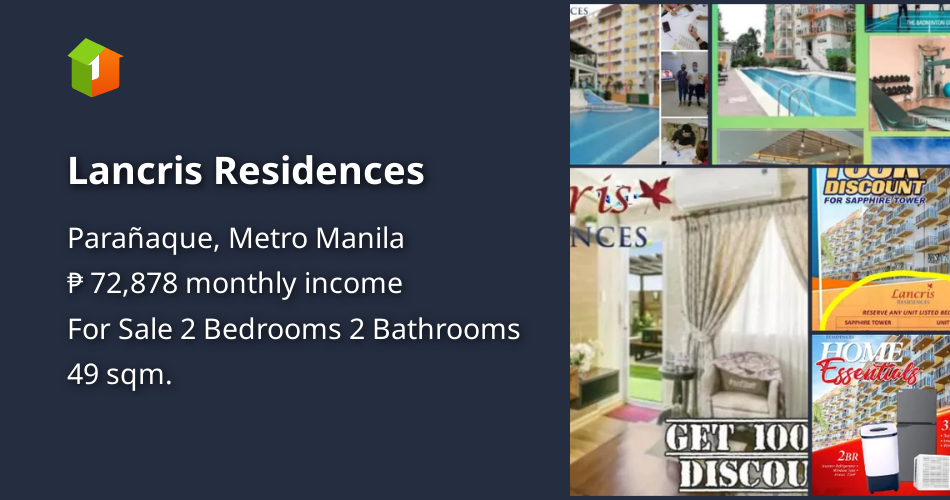Lancris Residences [Condos 🏙️] (September 2025) in Parañaque, Metro ...