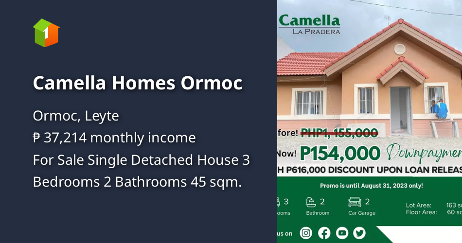 Camella Homes Ormoc [Houses and Lots 🏘️] (February 2024) in Ormoc ...