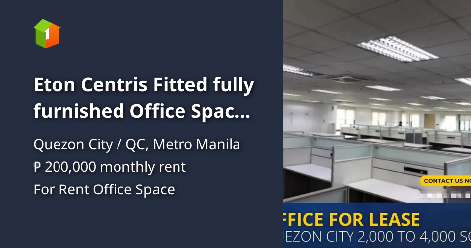 Eton Centris Fitted fully furnished Office Space for rent lease QC ...