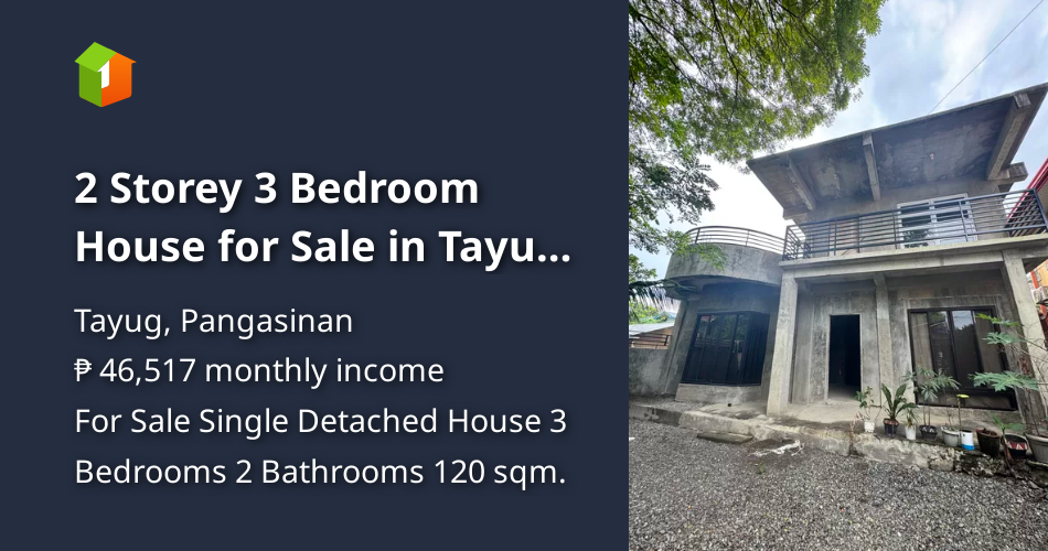 2 Storey 3 Bedroom House for Sale in Tayug, Pangasinan [Houses and Lots 🏘️] (December 2025) in ...