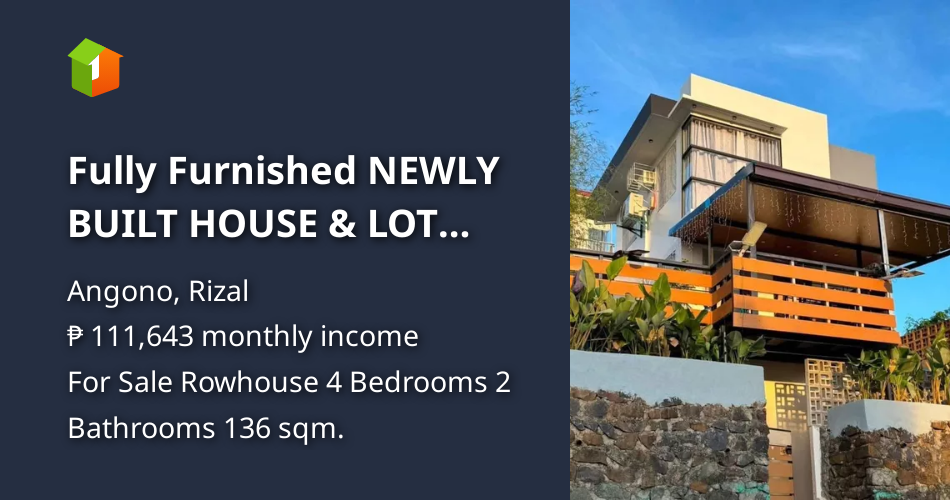 Fully Furnished NEWLY BUILT HOUSE & LOT FOR SALE WITH A STUNNING ...