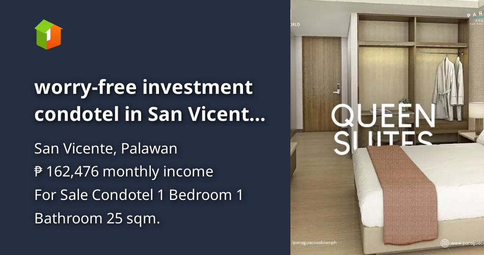 Worry-free investment condotel in San Vicente Palawan [Condos 🏙️] (May ...