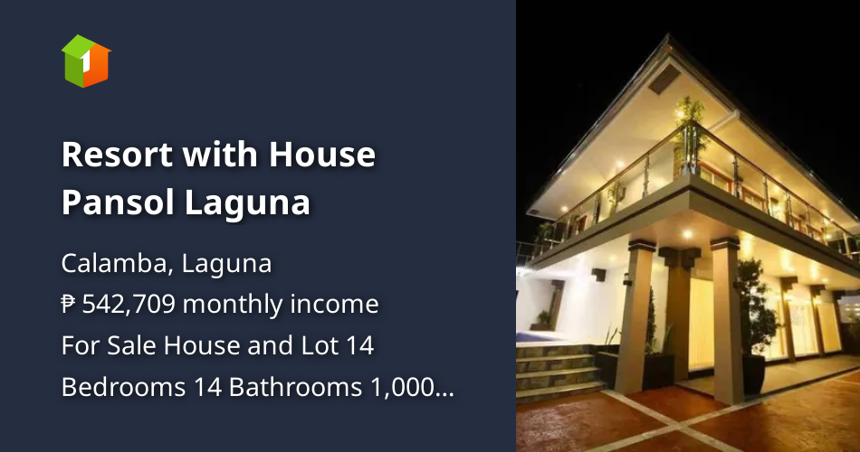 Resort with House Pansol Laguna [Houses and Lots 🏘️] (July 2024) in ...