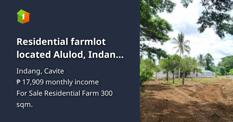 Residential farmlot located Alulod, Indang, Cavite. [Lots 🚜] (July 2024 ...