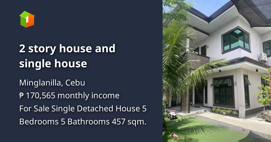 2 story house and single house [Houses and Lots 🏘️] (November 2025) in ...