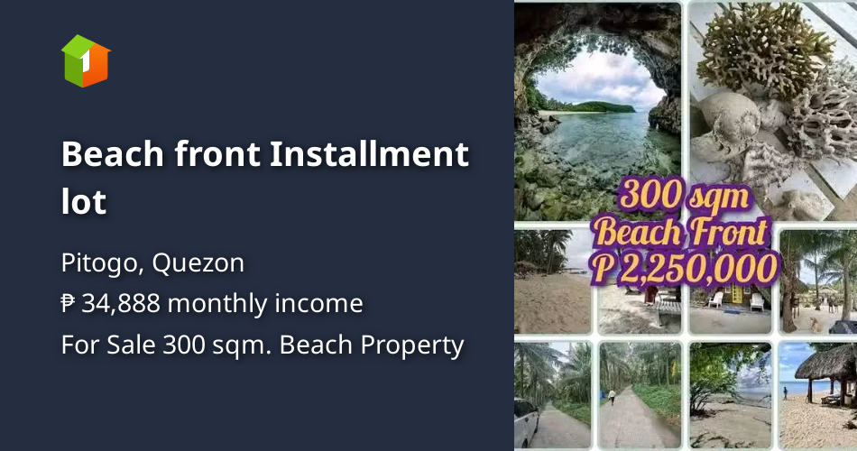 Beach front Installment lot [Beach Properties 🏖️] (January 2026) in ...