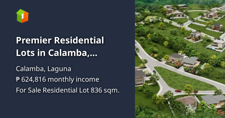 Premier Residential Lots in Calamba, Laguna's Ayala Greenfield Estates ...