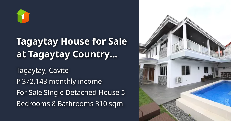 Tagaytay House for Sale at Tagaytay Country Homes 3 [Houses and Lots 🏘️ ...