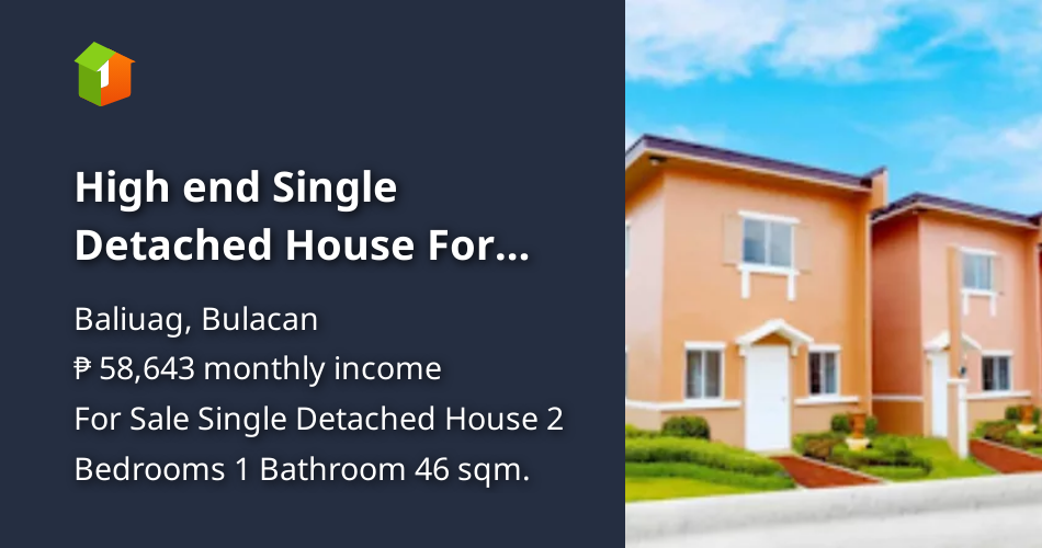 High end Single Detached House For Sale in Baliuag Bulacan [Houses and ...