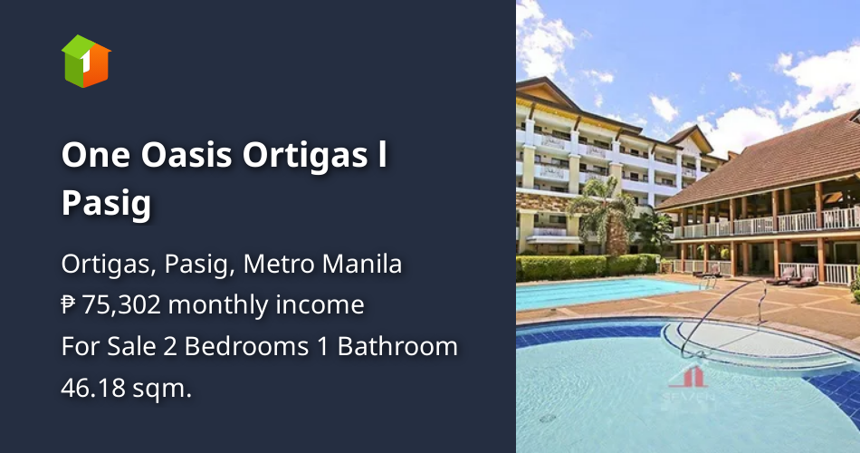 One Oasis Ortigas l Pasig [Condos 🏙️] (June 2025) in Ortigas, Pasig ...