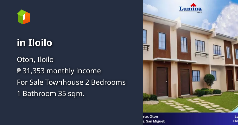 In Iloilo [Houses and Lots 🏘️] (January 2024) in Oton, Iloilo for sale