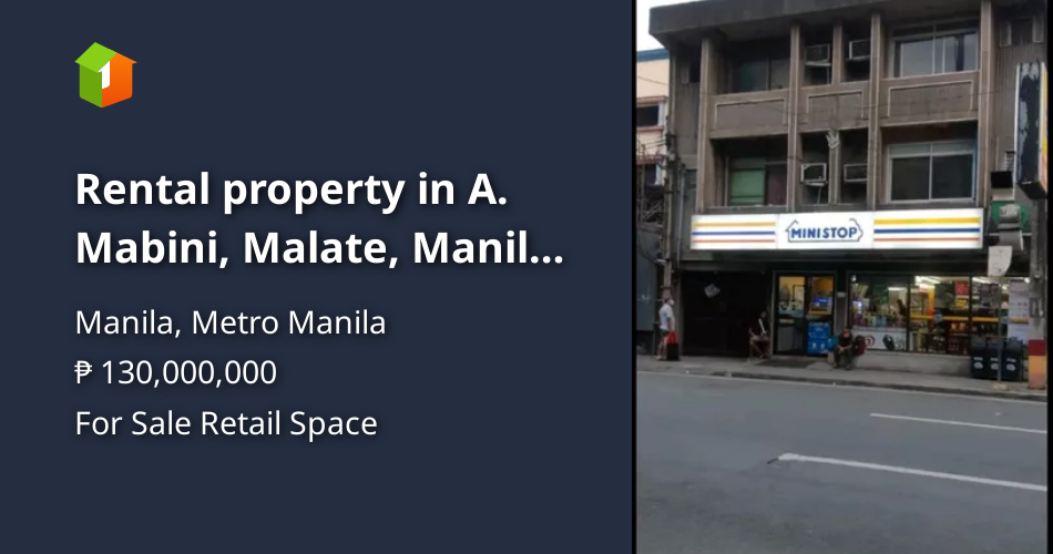 Rental property in A. Mabini, Malate, Manila FOR SALE. Divina ...