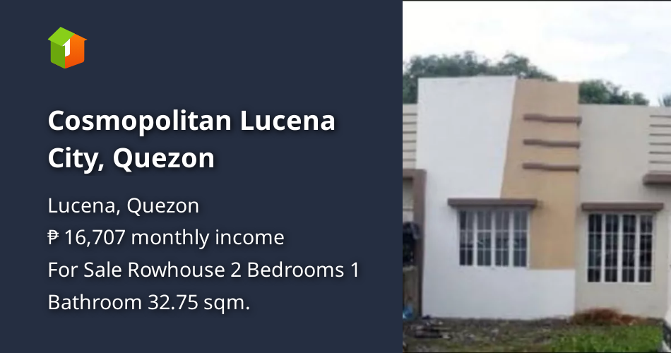 Cosmopolitan Lucena City, Quezon [Houses and Lots 🏘️] (January 2024) in ...
