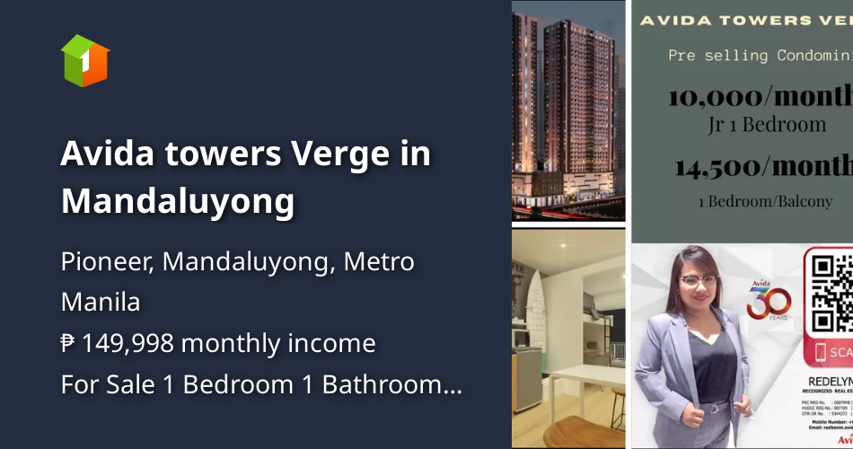 Avida towers Verge in Mandaluyong [Condos 🏙️] (July 2021) in Pioneer ...