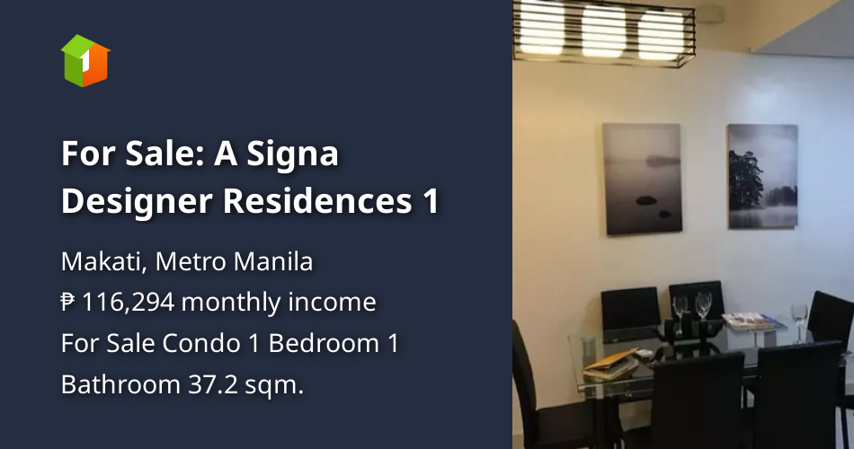 For Sale: A Signa Designer Residences 1 [Condos 🏙️] (November 2025) in ...