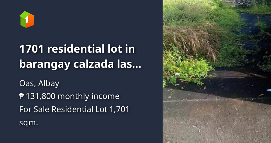 1701 residential lot in barangay calzada las albay [Lots 🚜] (March 2026 ...