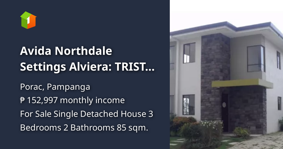 Avida Northdale Settings Alviera: TRISTA MODEL [Houses and Lots 🏘️ ...