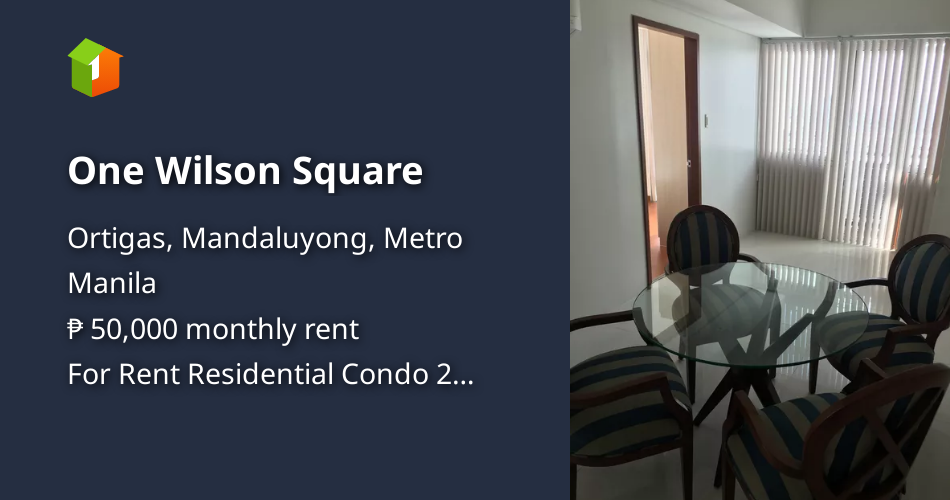 One Wilson Square [Condos 🏙️] (March 2022) in Ortigas, Mandaluyong ...