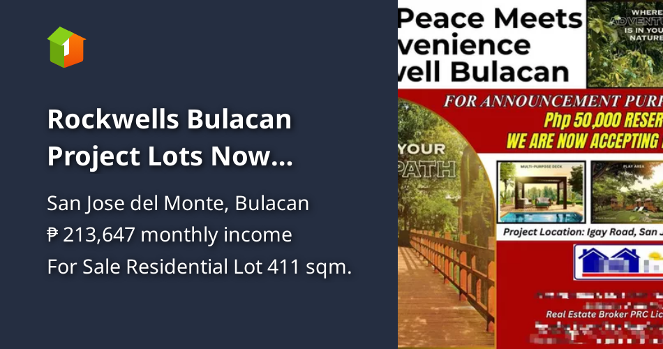 Rockwells Bulacan Project Lots Now Selling [Lots 🚜] (May 2026) in San ...