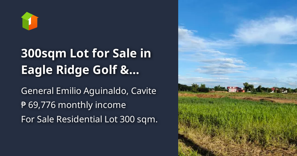 300sqm Lot for Sale in Eagle Ridge Golf & Residential Estate,Cavite ...