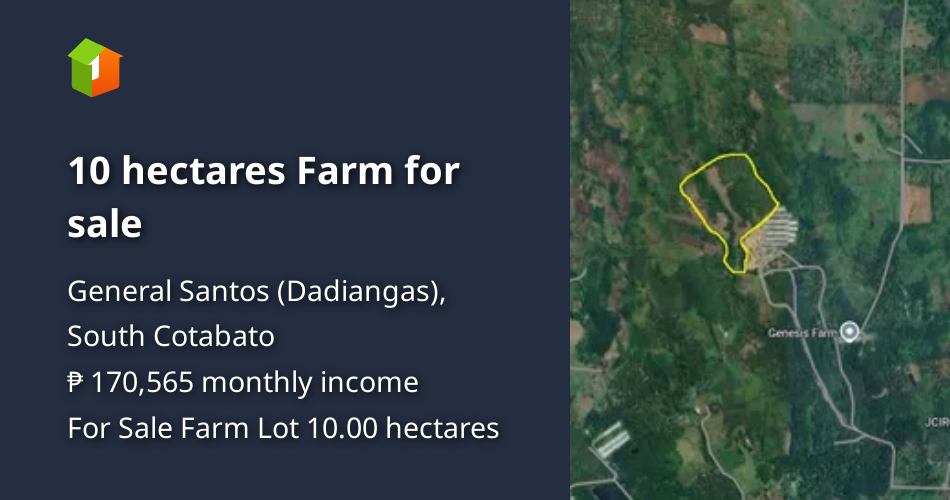 10 hectares Farm for sale [Lots 🚜] (September 2025) in General Santos ...