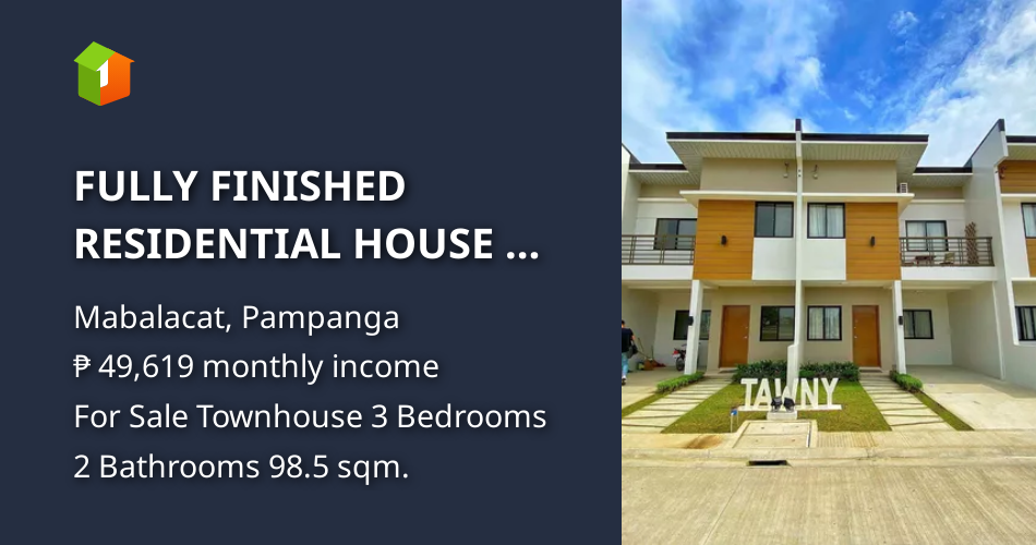 FULLY FINISHED RESIDENTIAL HOUSE & LOT NEAR CLARK [Houses and Lots 🏘️ ...