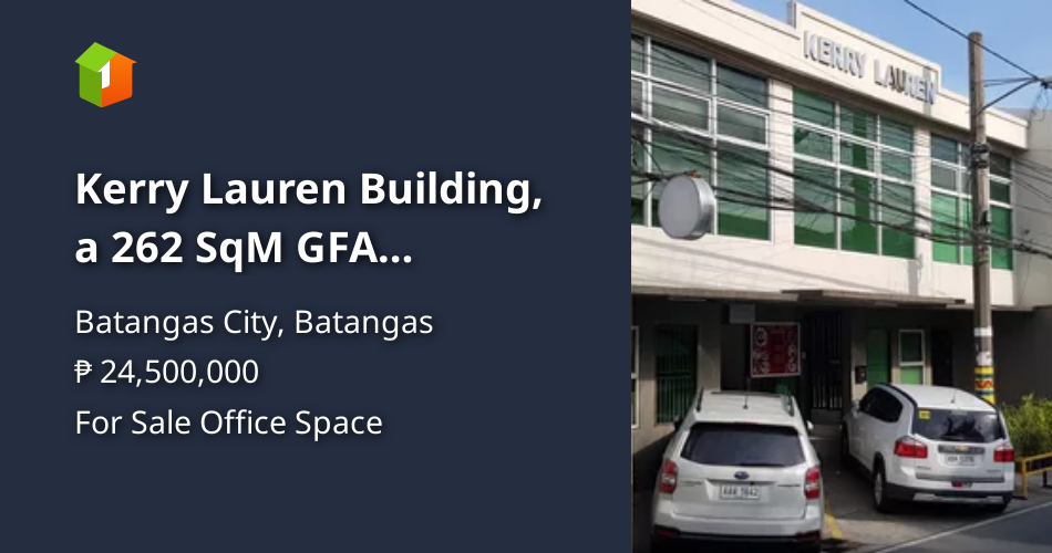 Kerry Lauren Building, a 262 SqM GFA Commercial Building For Sale in ...