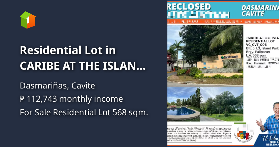Residential Lot in CARIBE AT • ISLANDS Island Park Subdivision ...